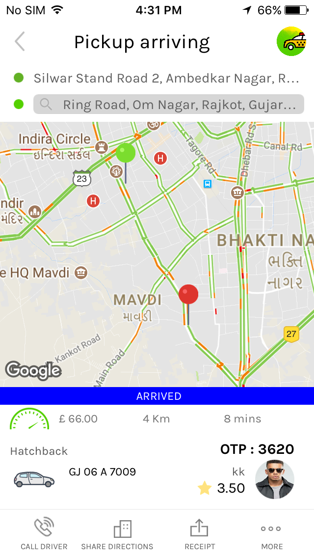 Taxi Booking App - A Complete Clone of UBER with User,Driver & Backend CMS Coded with Native ...